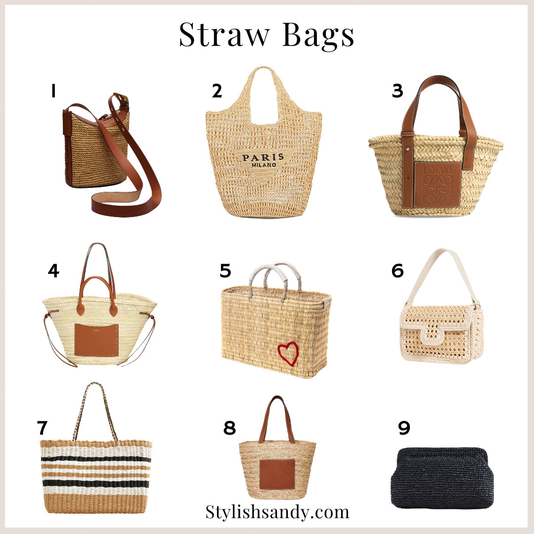 5 Chic Outfit Ideas to Pair with Spring Straw Bags! - Stylish Sandy