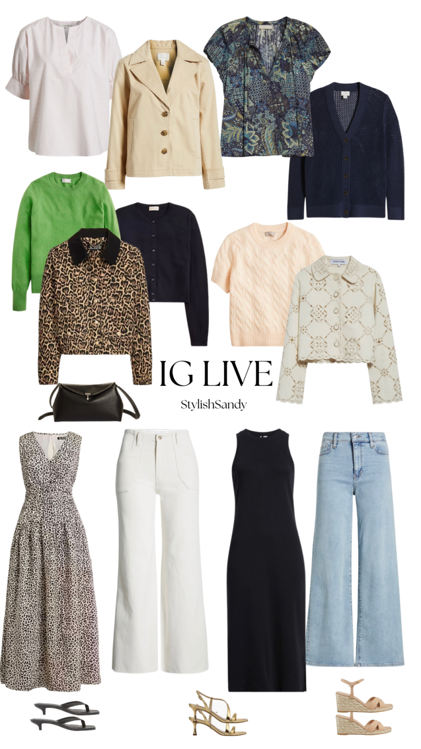 IG Live and Outfit Inspo from a Former Nordstrom stylist - Stylish Sandy